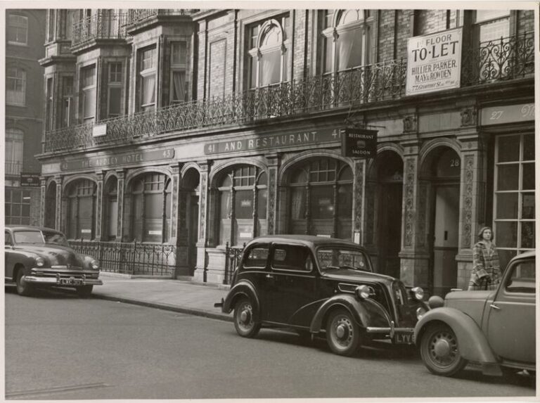 The Audley Public House at Mayfair